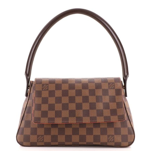Louis Vuitton | Bags | Louis Vuitton Looping Handbag Damier Mini Brown ...
